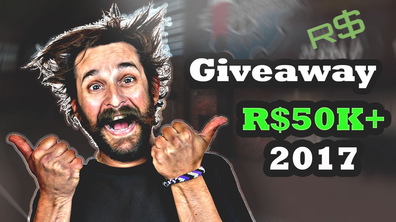 R$50K+ ROBUX GIVEAWAY! 2017! (Roblox) - YouTube