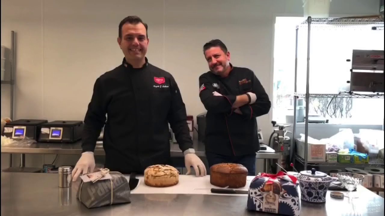 Panettone con Gelato with Angelo Lollino and Chef Mario Rizzotti - YouTube