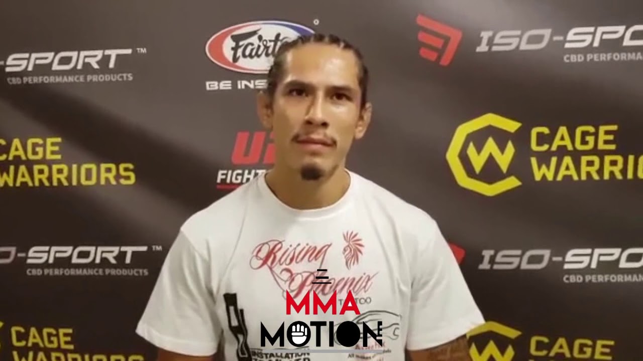 Sam Creasey post fight interview - Cage Warriors 96 - YouTube