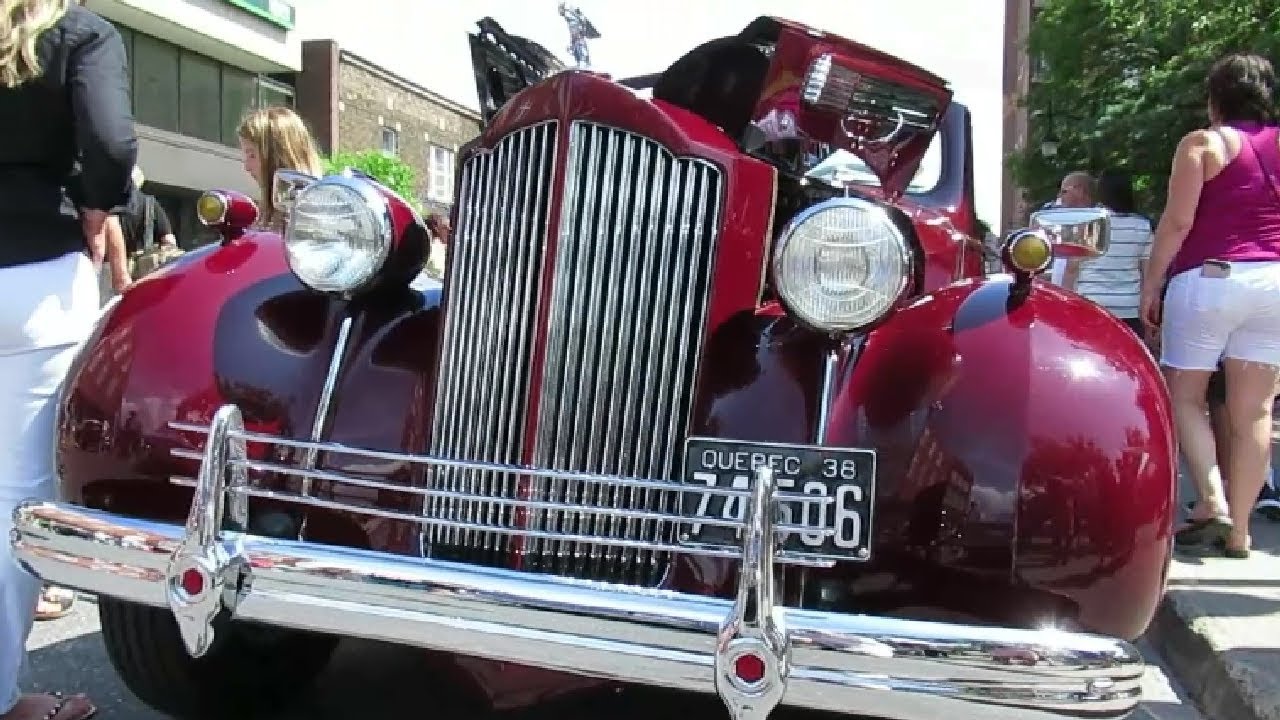 BEAUTIFUL & RARE '38 PACKARD 120 CONVERTIBLE SEEN IN ST LAMBERT QC JULY ...