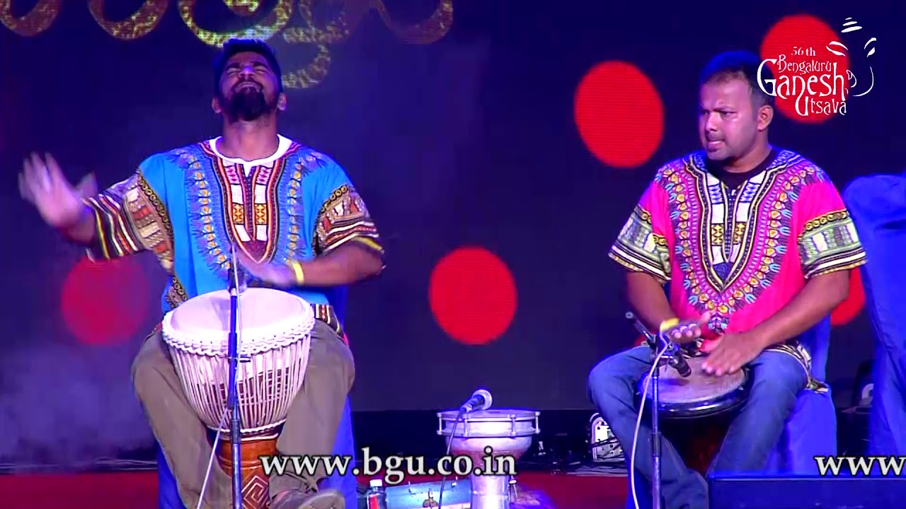 "Percussion Ensemble" by Beat Gurus at 56th Bengaluru Ganesh Utsava ...