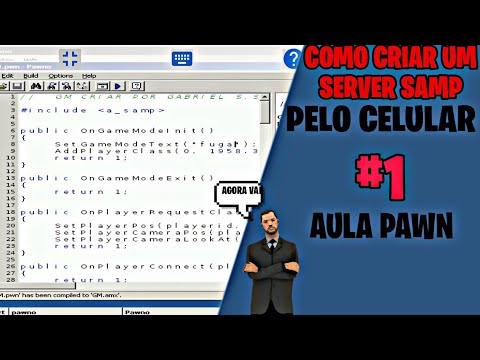 COMO CRIAR UM SERVER SAMP PELO CELULAR🧨 |AULA PAWN #1 CRIANDO GM DO 0🎈 - YouTube