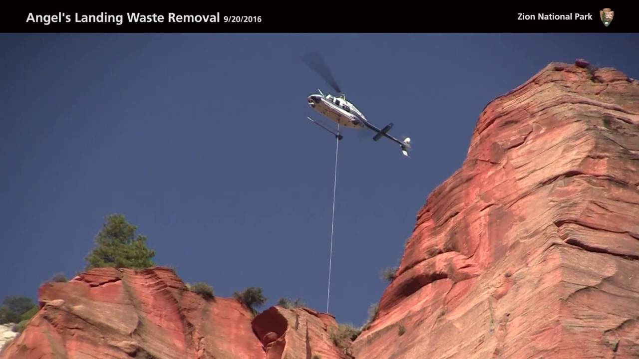 Angels Landing Waste Removal - YouTube