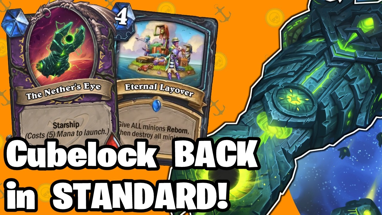 DESTROY Ladder With Starship Warlock! The Great Dark Beyond Hearthstone ...