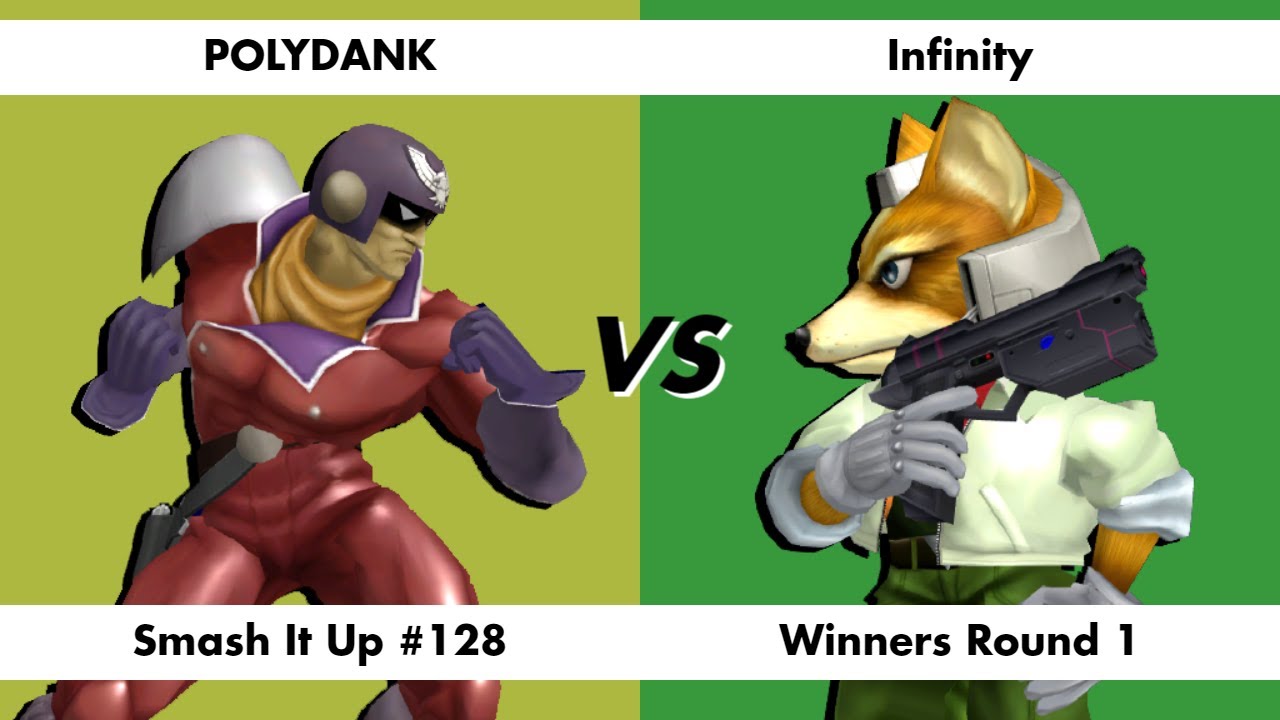Smash It Up #128 - Winners Round 1 - POLYDANK (Falcon) vs Infinity (Fox) - YouTube