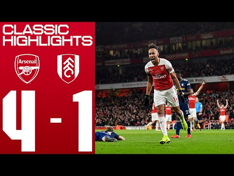 CLASSIC HIGHLIGHTS | GUNNERS FIRE FOUR PAST FULHAM 💥 | Arsenal vs Fulham (4-1) | 2019