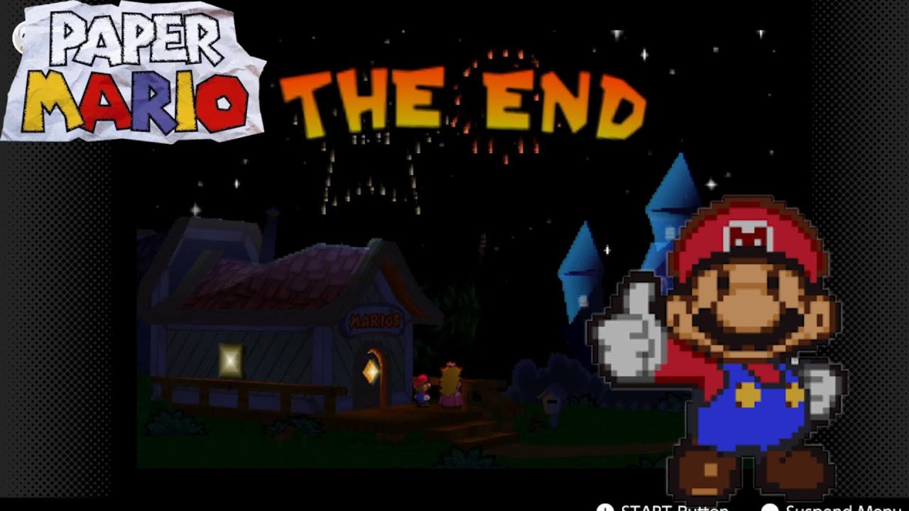 Paper Mario Ending - YouTube
