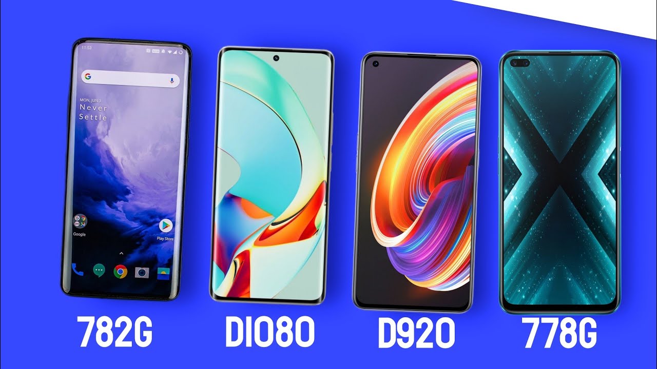 Snapdragon 782G Vs Dimensity 1080 Vs Dimensity 920 Vs Snapdragon 778G ...