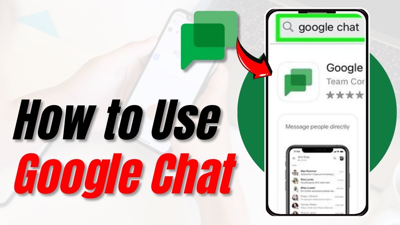 How to use Google Chat on your Phone - YouTube