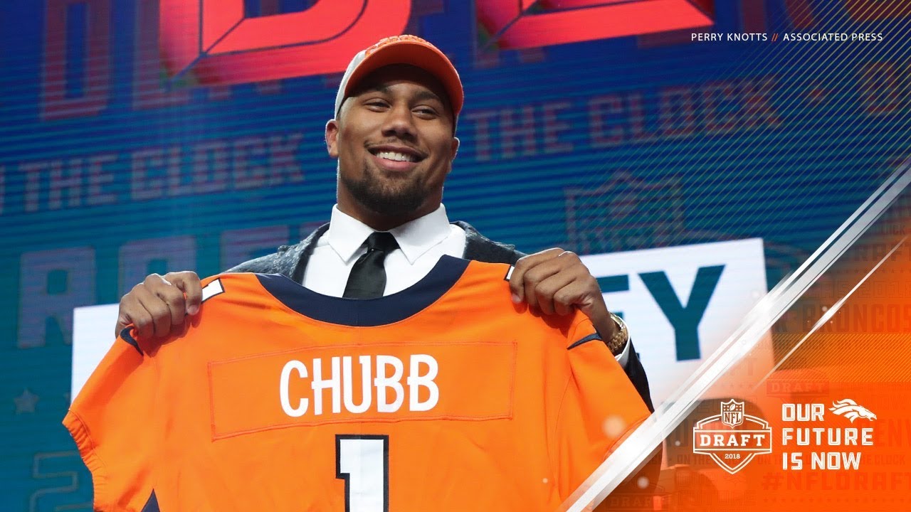 First-Round Pick Bradley Chubb on Playing w/ Von Miller | Broncos TV 1 ...