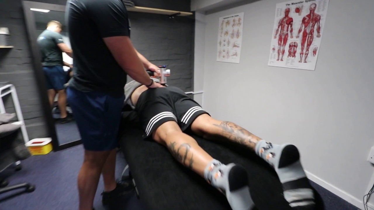 Hypervolt percussion machine - YouTube