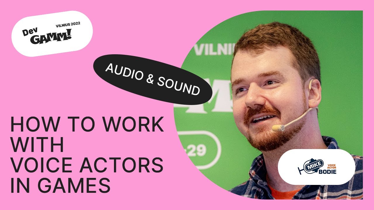 Again But Better: Working with Voice Actors / Mike Bodie - YouTube
