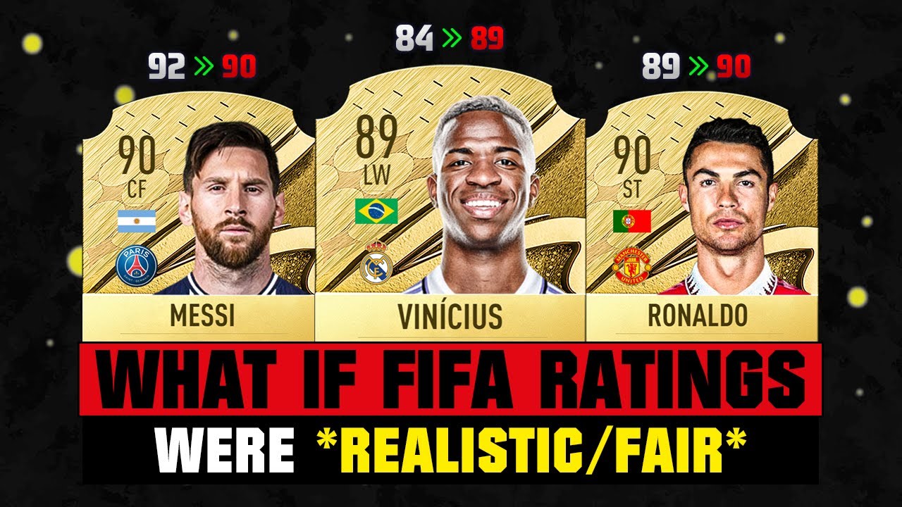 WHAT IF FIFA 23 RATINGS Were REALISTIC/FAIR? 🤔😱 - YouTube