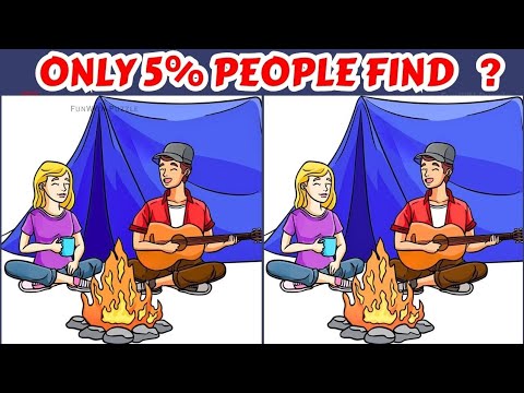 FIND 5 DIFFERENCE | ONLY 5️⃣ % GENIUS SPOT ️ |FunWith Puzzle #6 | # ...