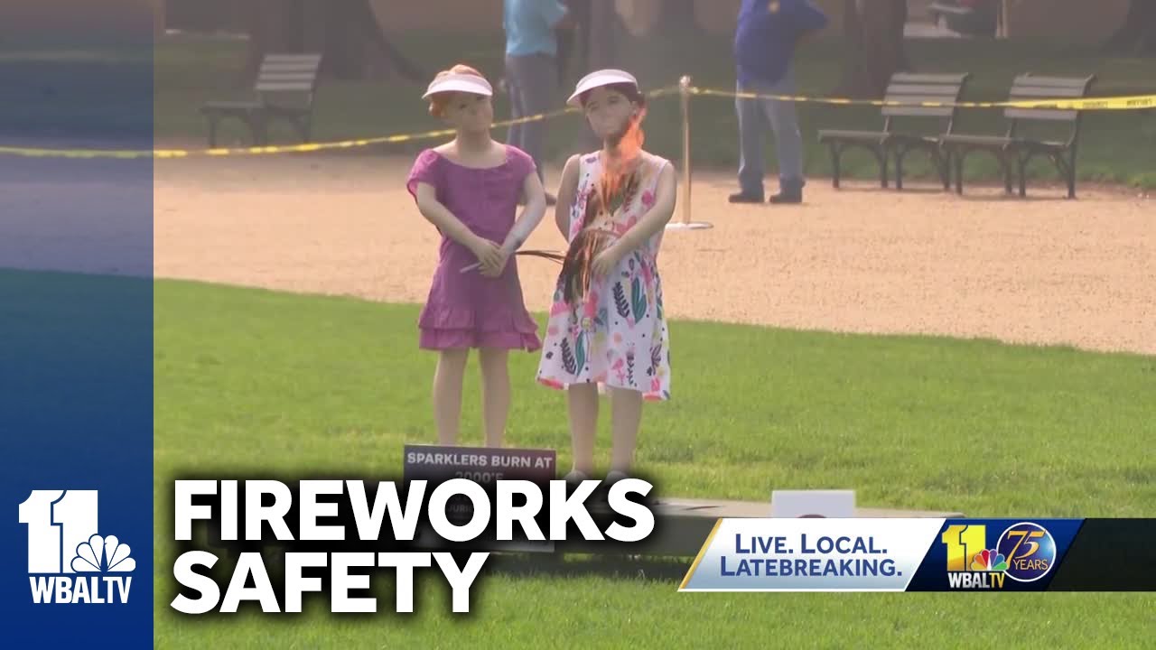 Be aware of fireworks safety, dangers - YouTube