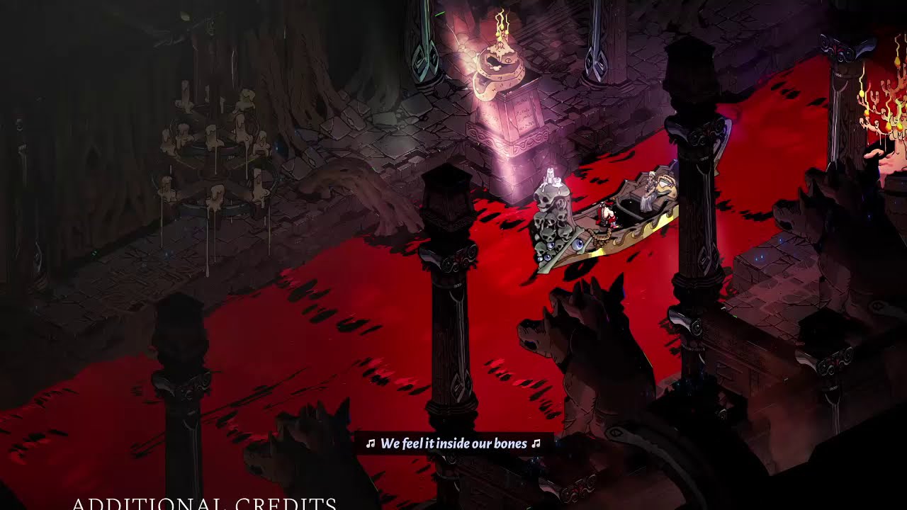 Hades final credits scene after 10 wins - YouTube