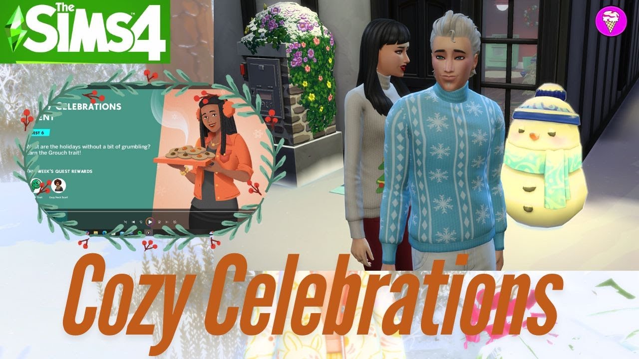 The Sims 4 Cozy Celebrations Event - Episode 3: Let it Snow! (Quest 6 ...