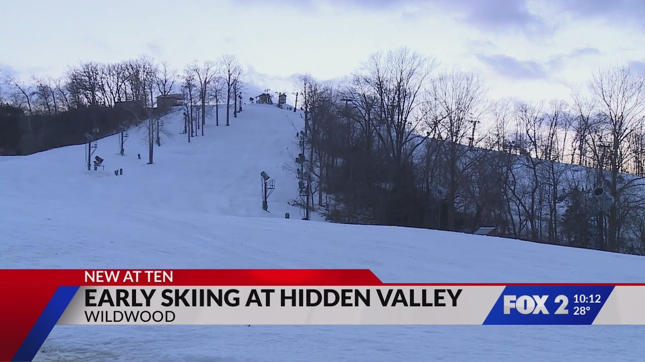 Hidden Valley opens early for limited run this weekend - YouTube