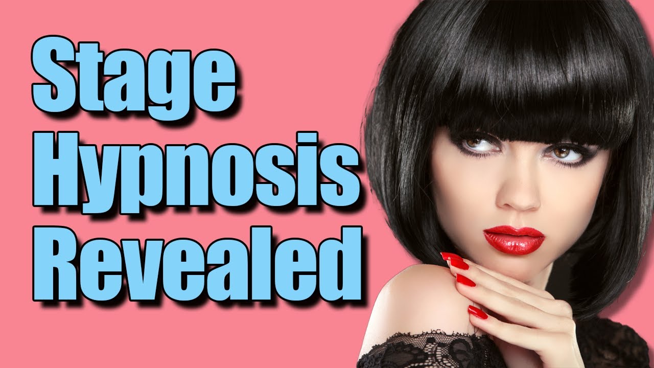 Stage Hypnosis Revealed - What's REALLY Going On! - YouTube