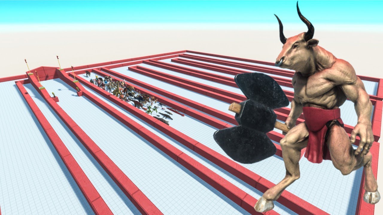 Minotaur HUNTED Everyone… But ONE Outsmarted Him! 🧠🐂 | ARBS Escape ...