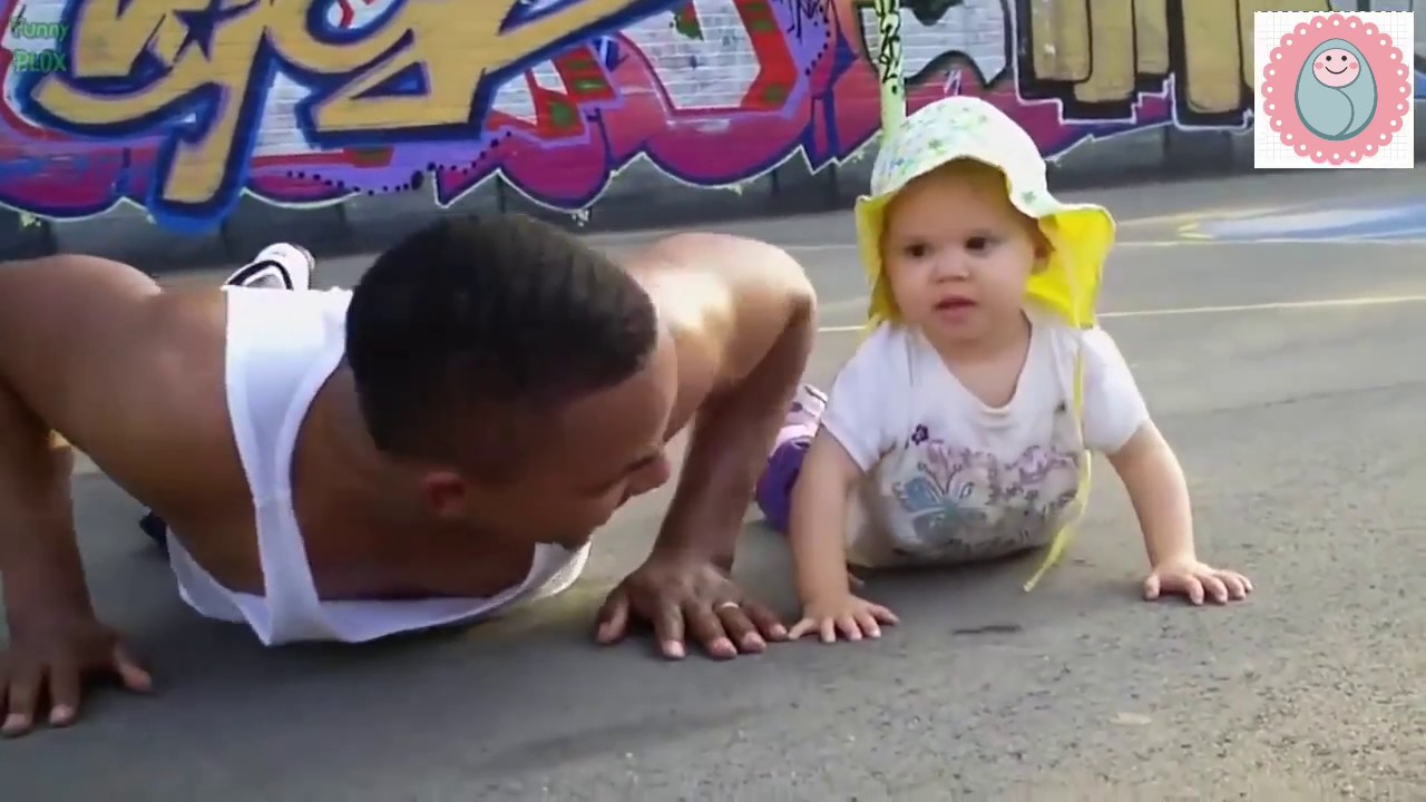 Funny Babies Doing Exercises Compilation 2017 - YouTube