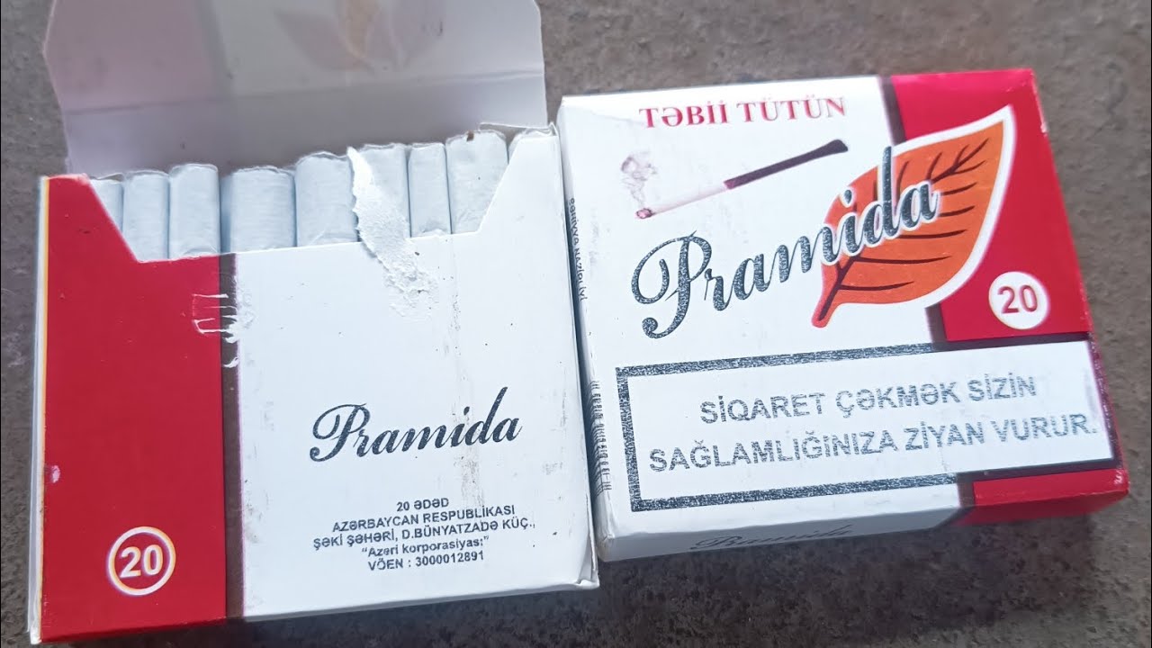 Обзор сигарет Pramida Non-Filter. Азербайджанская Астра нелегального ...