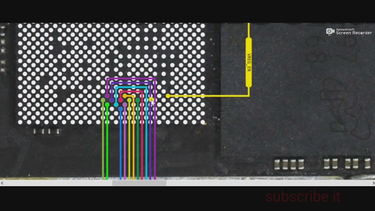 Schematic diagram of MI Note 10 pro for solution LCD - YouTube