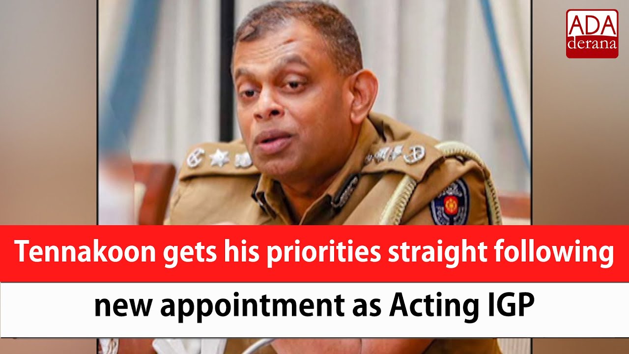Tennakoon gets his priorities straight following new appointment as ...