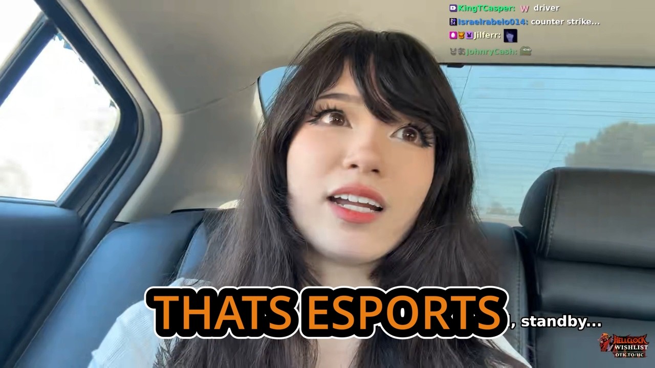 Emiru explaining Esports to Uber driver - YouTube