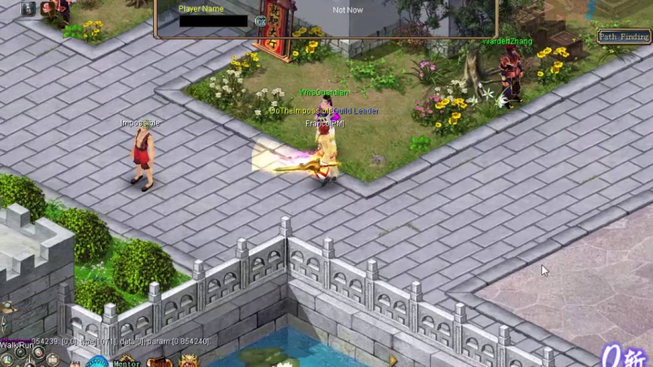 NPC Bring Player For Conquer 5065/5095 Versions - YouTube