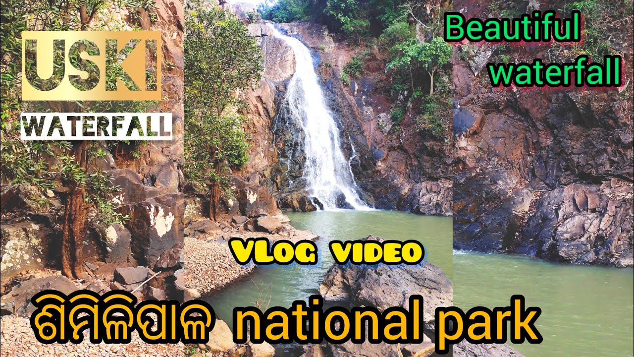 simlipal national park ( Uski waterfall ) vlog video // beautiful ...