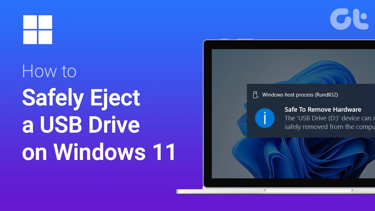 How To Safely Eject a USB Drive on Windows 11 | Avoid DATA Loss ...