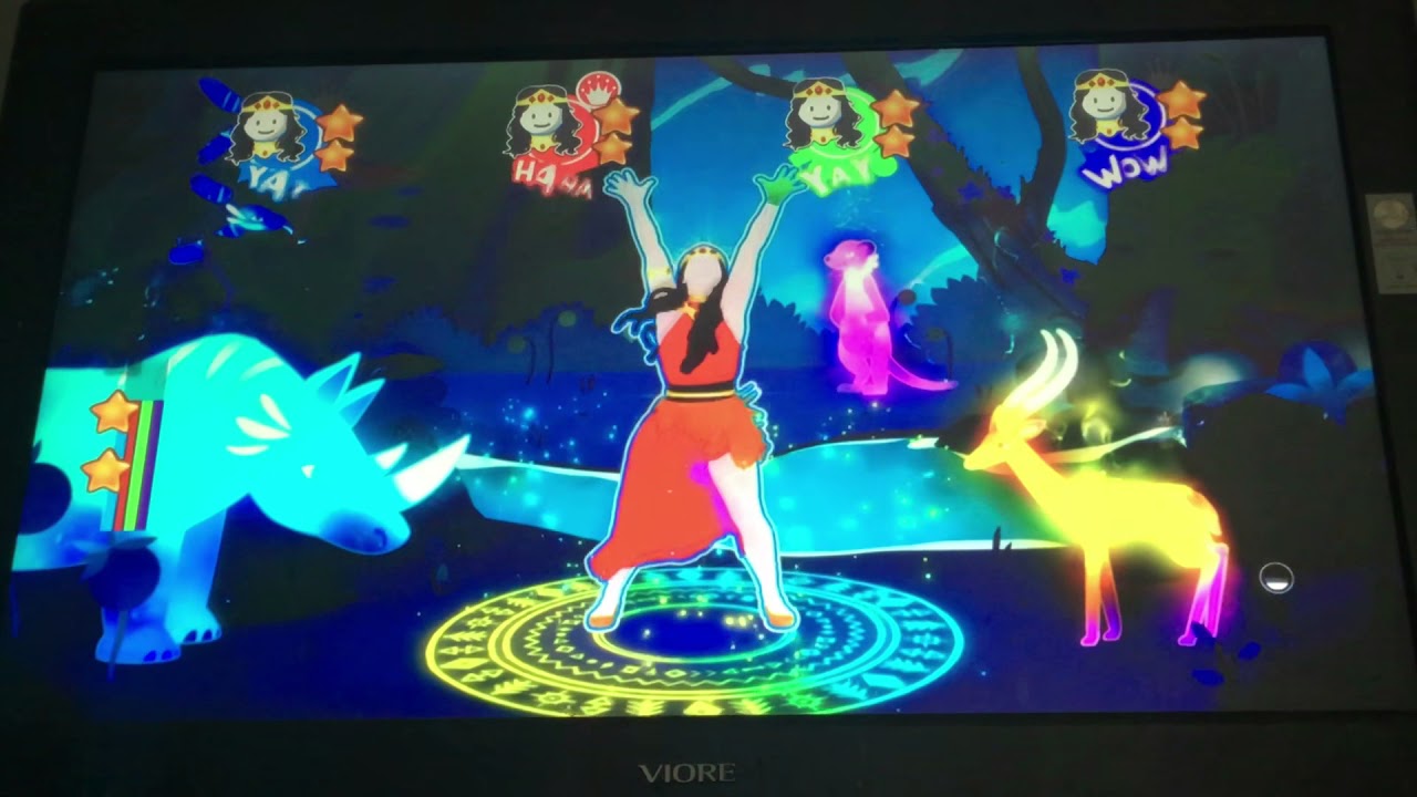 Just Dance Kids 2018 - 4 Player Versus - Part 8 - Waka Waka (This Time ...