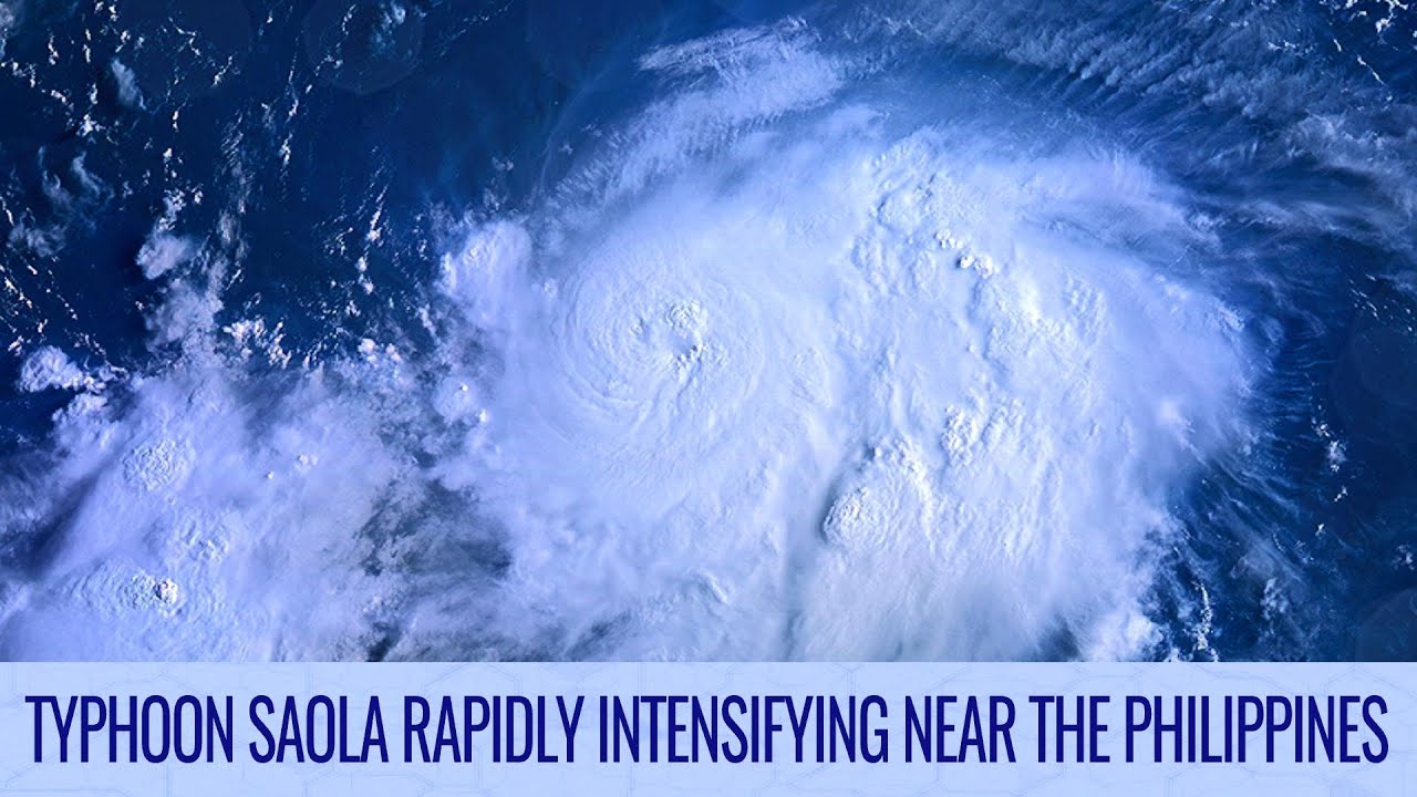 Typhoon Saola rapidly intensifying, Atlantic developments - August 26 ...
