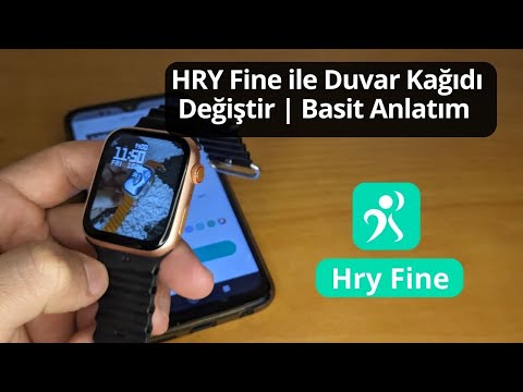 HRY Fine ile Akıllı Saatine Galeriden Duvar Kağıdı Ekleme | Adım Adım Rehber