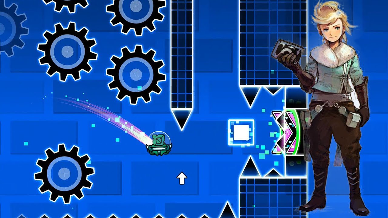 Loves Vagrant (from Bravely Default) - PREVIEW #2 - Geometry Dash - YouTube