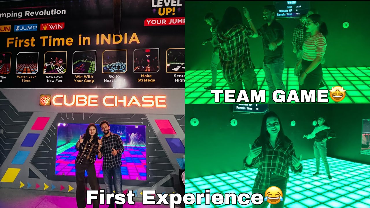 Cube Chase 1st Time Ever in India || Cube Chase in Puno Jaipur - YouTube