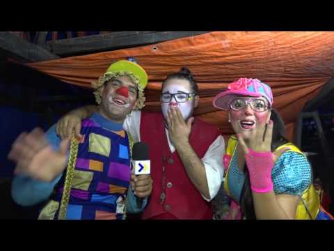 Petequinha e Florzinha vão ao Marcos Frota Circo Show