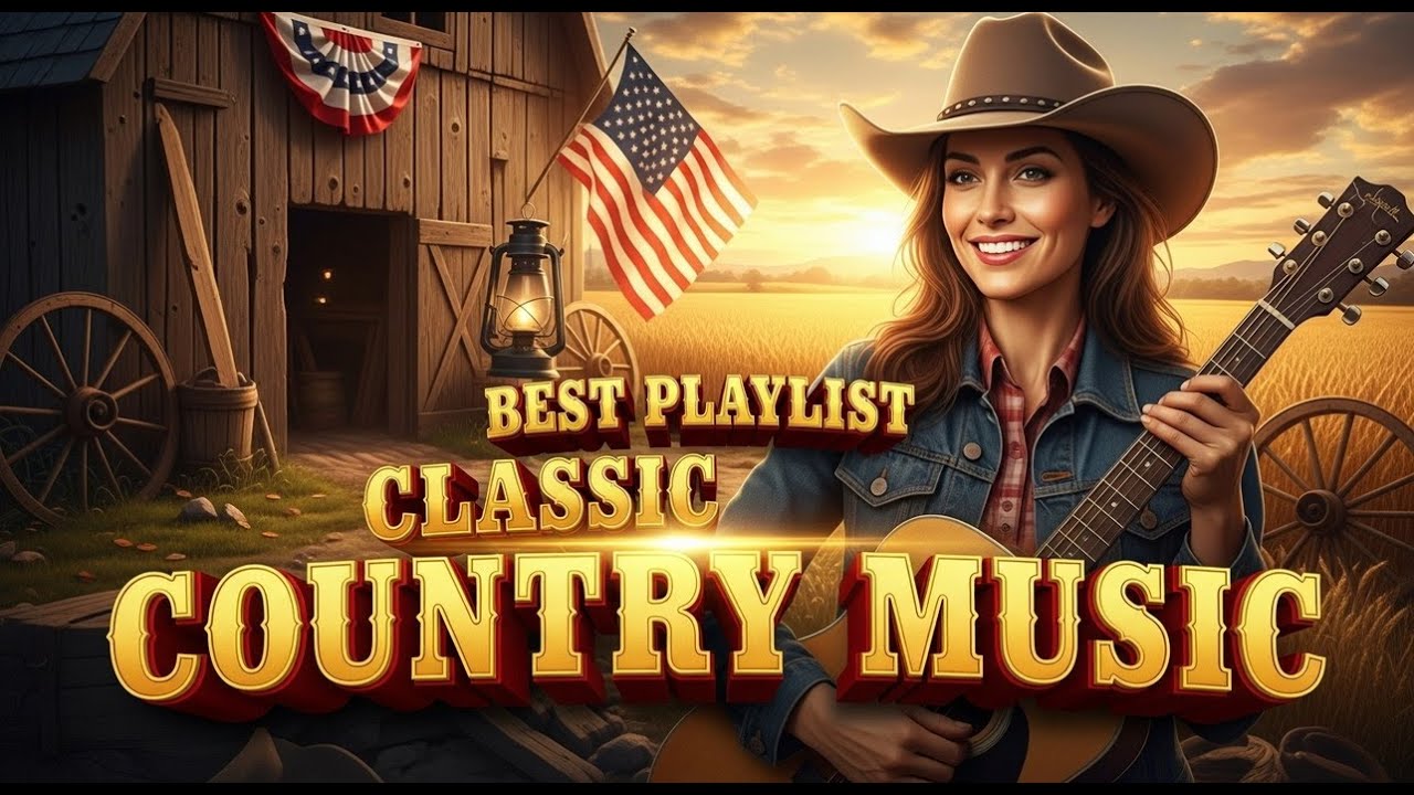 Top 100 Legendary Western Country Mix || Willie Nelson, Loretta Lynn ...