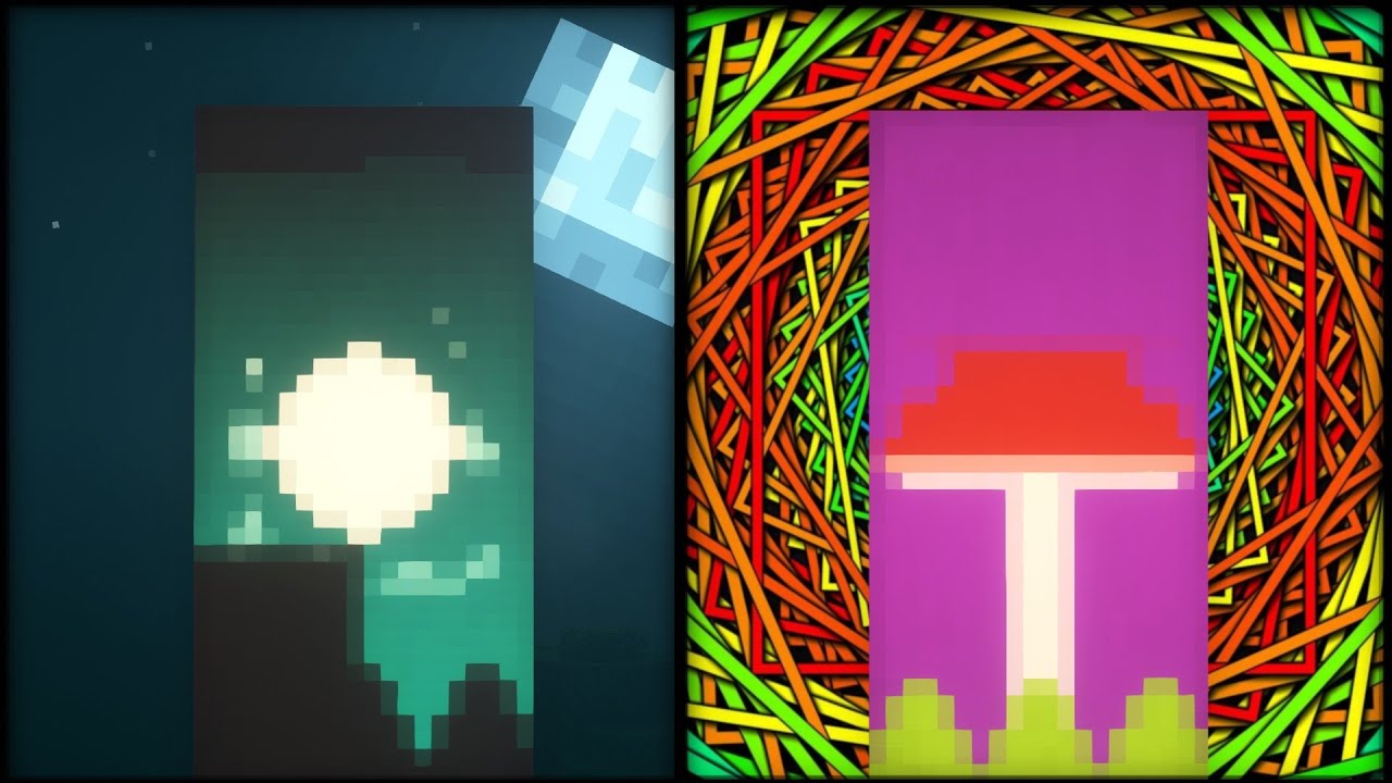 Minecraft | 15+ COOL Banner Designs - YouTube