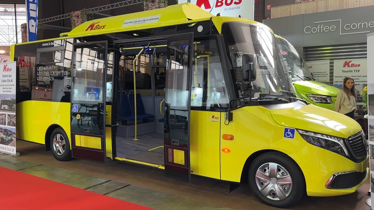 2024 Mercedes Based K-Bus E-Solar City XL Electric Bus - YouTube