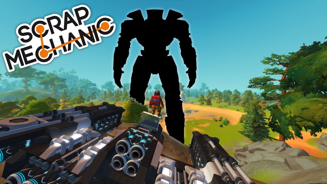The First Ever Working Mech Legs? | Scrap Mechanic - YouTube