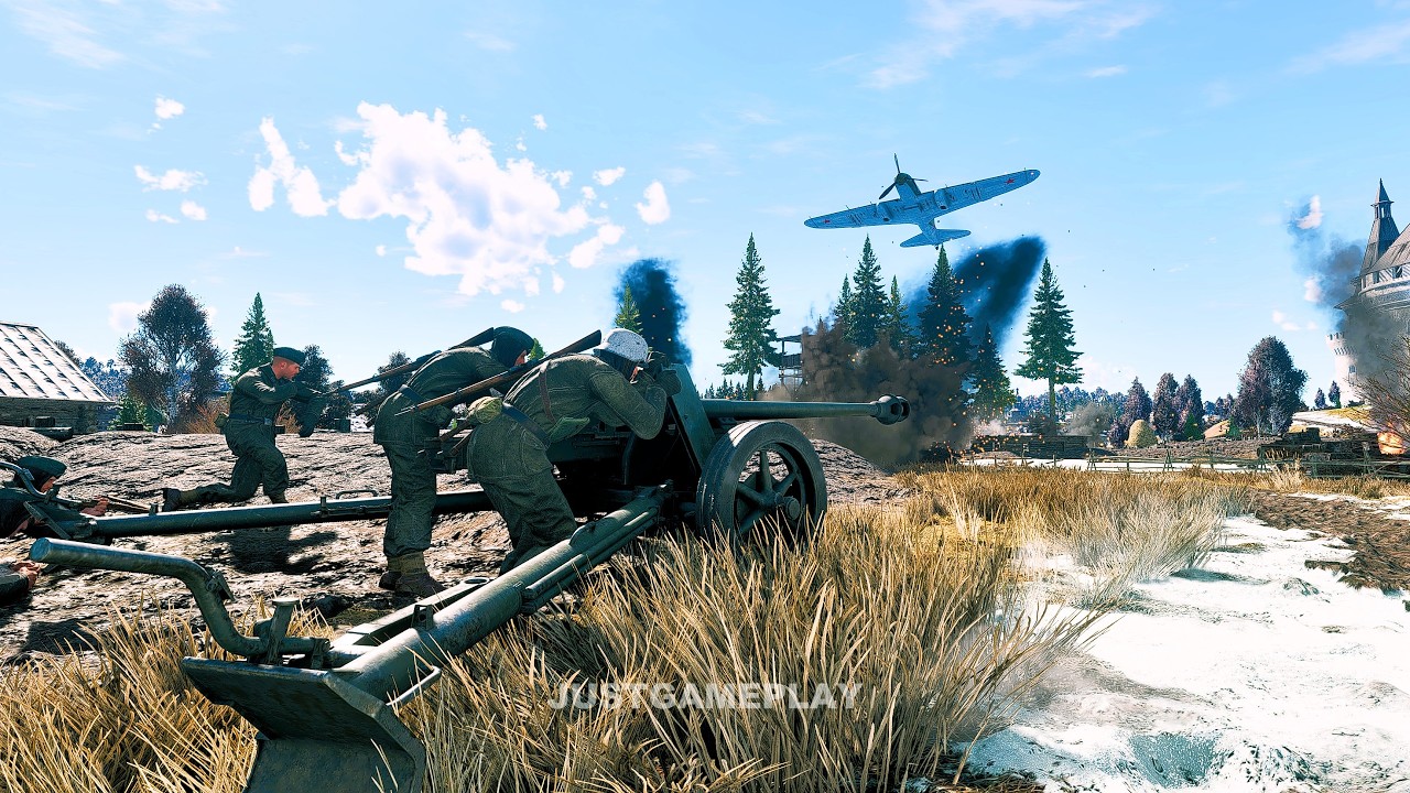 Enlisted: Germany - Battle For Moscow - BR 3 | Update Rzhev Gameplay ...