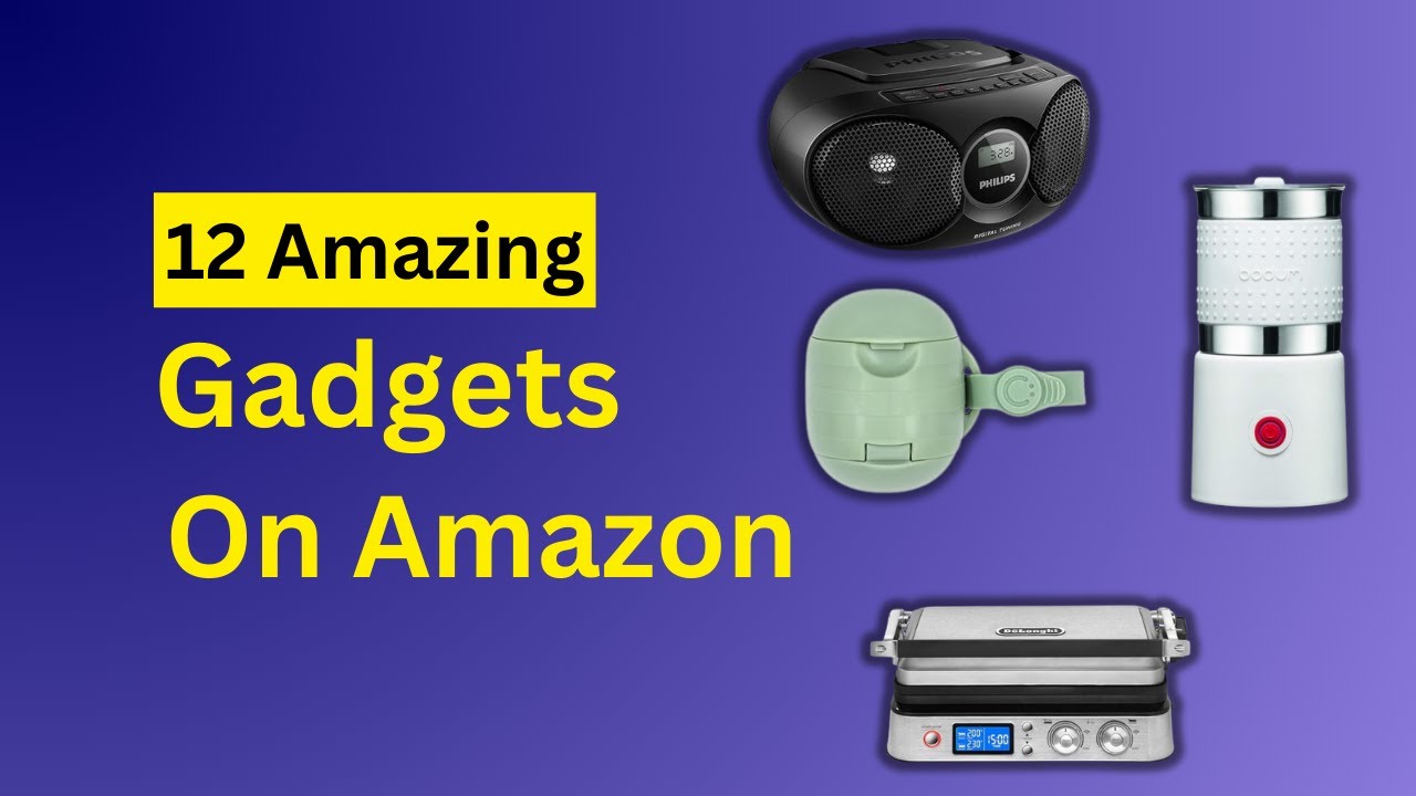 12 Amazing Gadgets On Amazon !!! - YouTube