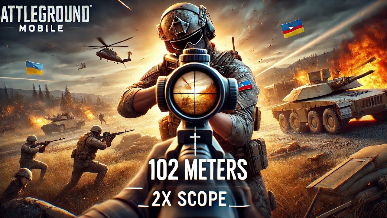 102 meter shot with 2x scope - YouTube
