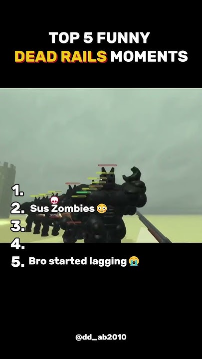 Top 5 Funniest Dead Rails Moments in Roblox 😂 - YouTube