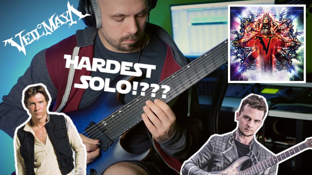 The Hardest Veil Of Maya Solo!??? Teleute | Solo Guitar Cover | Written ...
