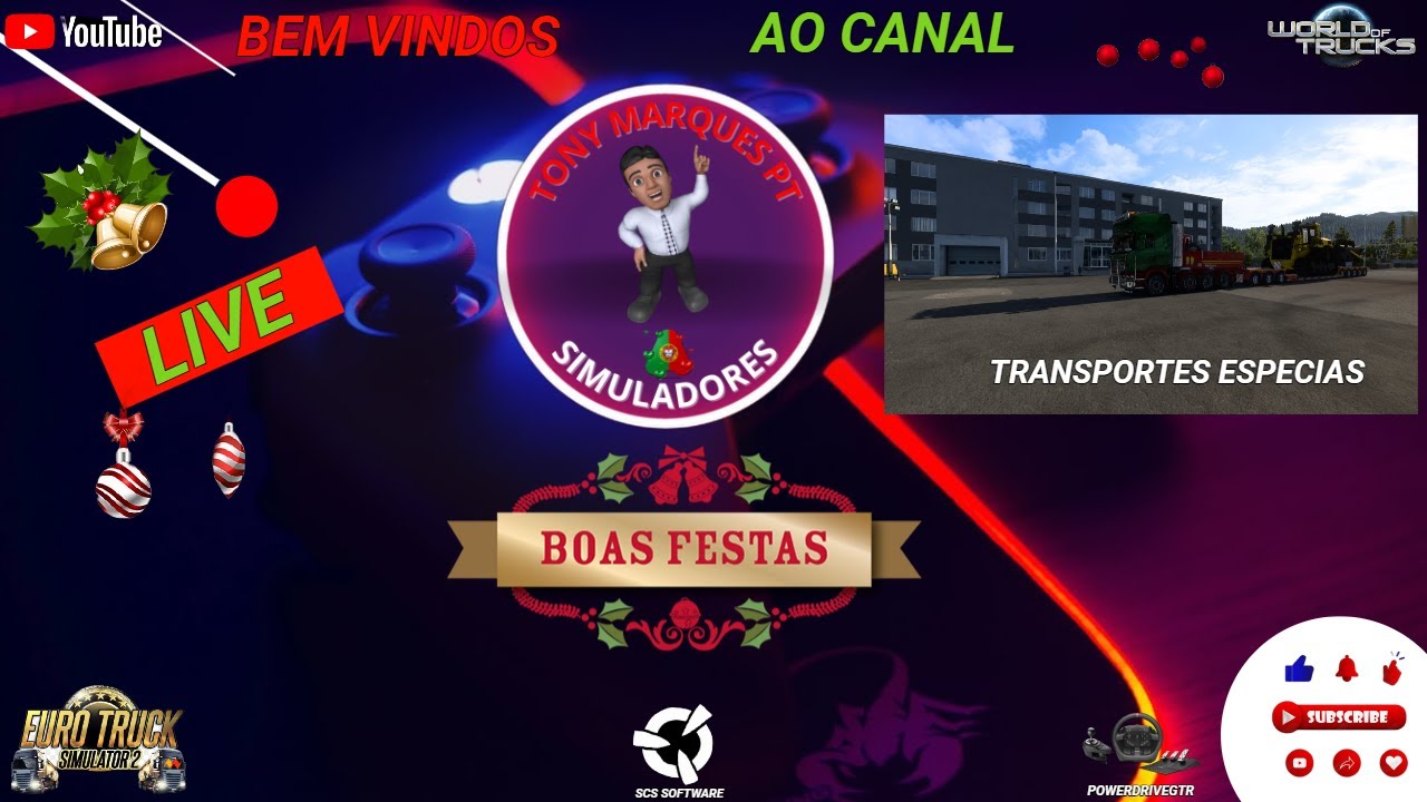 ETS2 - 1.49 / MAPA BASE / TRANSPORTES ESPECIAIS - YouTube