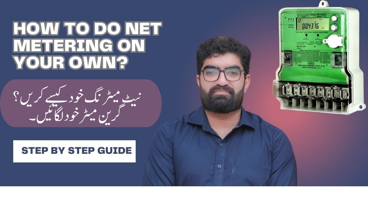 Net Metering Installation Explained Step by Step! Install Green Meter ...