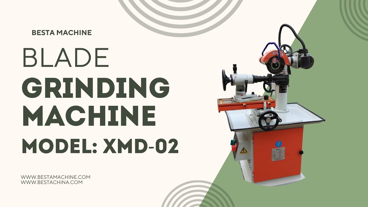 Blade Sharpening Machine for Bamboo Processing Machines - YouTube